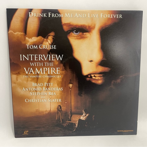 Media | Vintage 1994 Interview With The Vampire Laser Disc Movie Set 9s ...